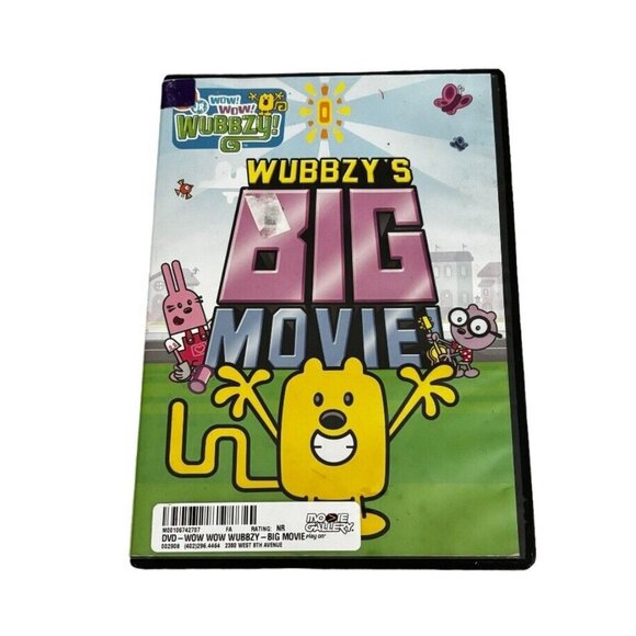 Media | Wow Wow Wubbzy Wubbzys Big Movie Dvd 209 Disc In Case Nostalgic ...